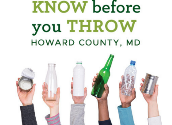 Know Before You Throw | Howard County